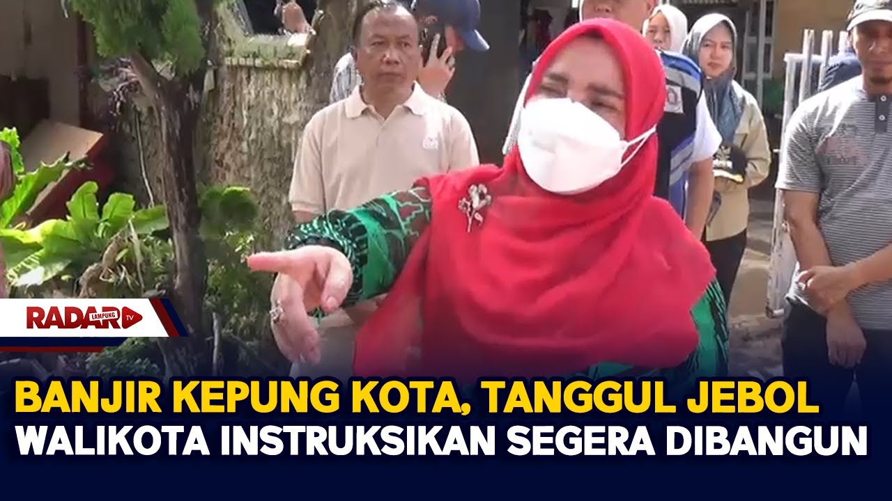 Banjir Kepung Kota, Tanggul Jebol, Walikota Instruksikan Segera Dibangun - radartvnews | Portal ...